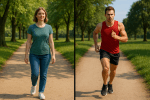Walking vs. Running: Which Burns More Fat? – VitalShift