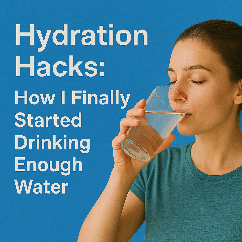 Hydration Hacks: How I Finally Started Drinking Enough Water – VitalShift